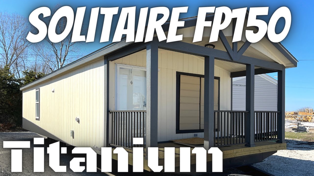 2023 Homes Solitaire FP150 Titanium Tour | Interior | Single Wide ...