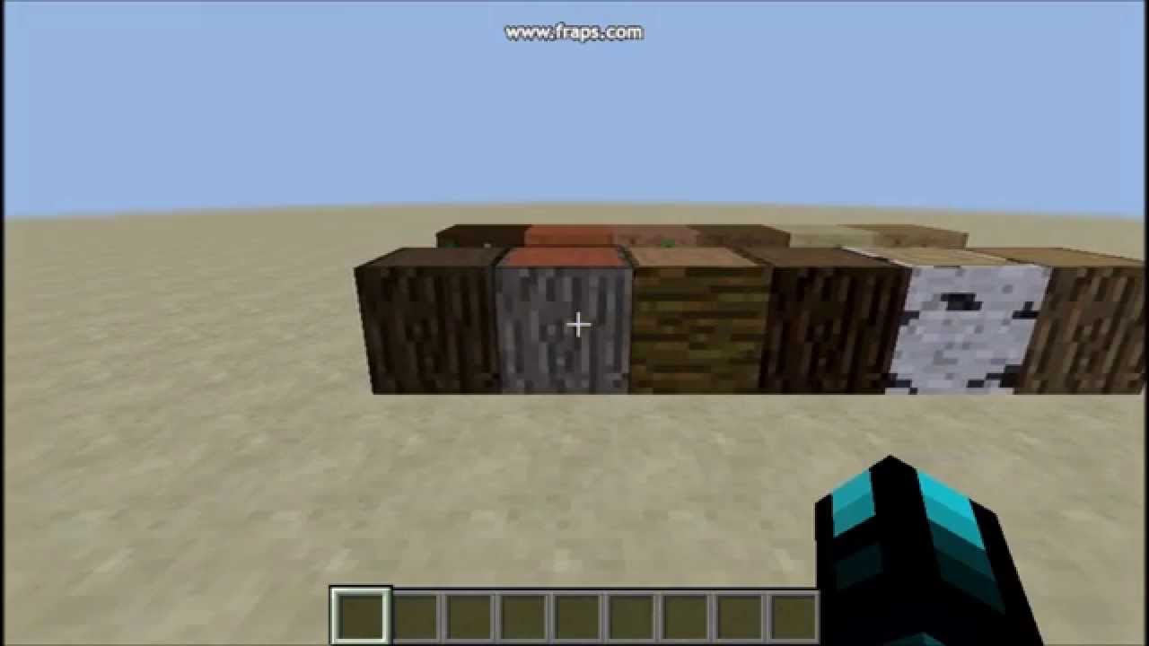 Minecraft - All Wood Types - YouTube