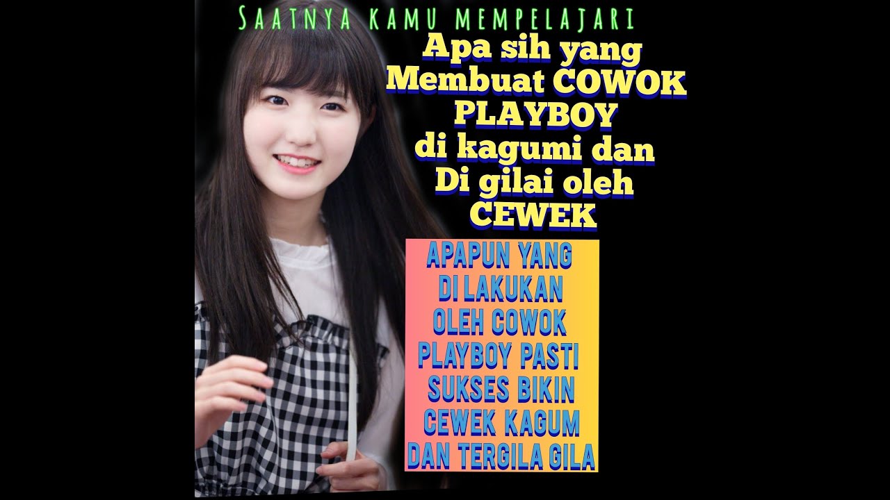 Kamu bisa pelajari. Beberapa sikap COWOK PLAYBOY yang membuat cewek ...