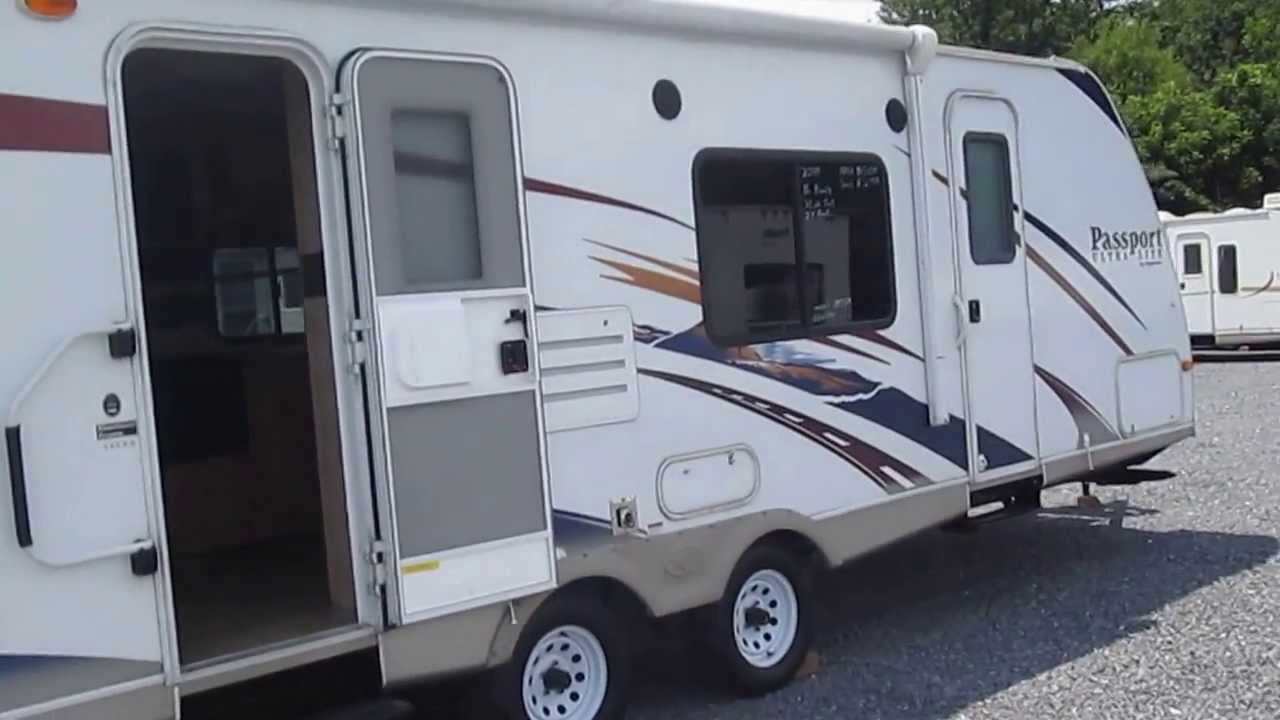 2010 Passport by Keystone model 245RB - YouTube