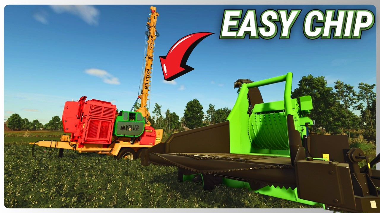 The BEST Wood Chipper Setup You Need to Try in FS25! - YouTube