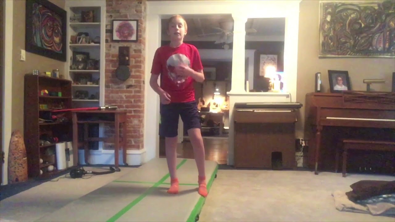 HOW TO DO A FRONT HALF - YouTube