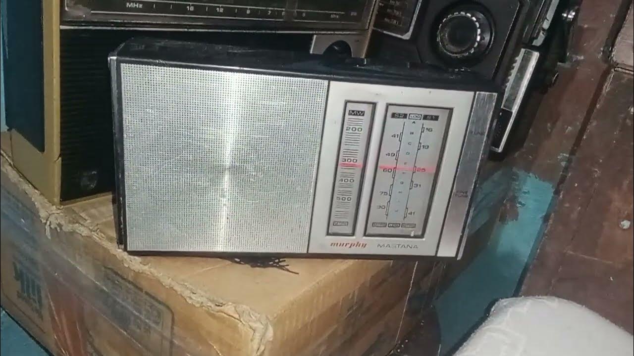 Murphy mastana 1213 transister radio 📻 - YouTube
