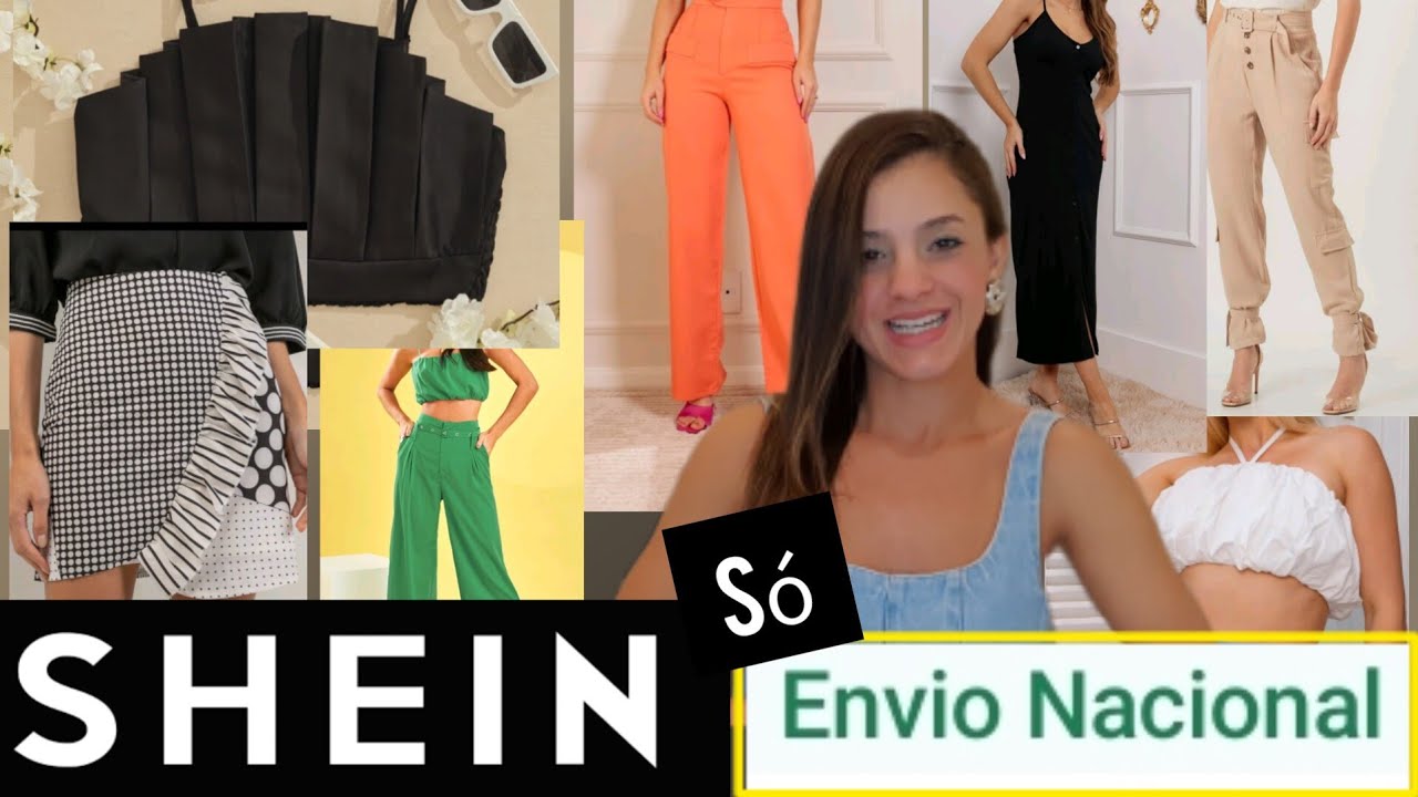 A SHEIN NACIONAL É BOA? CHEGOU EM 8 DIAS!!!!! 😱 - YouTube