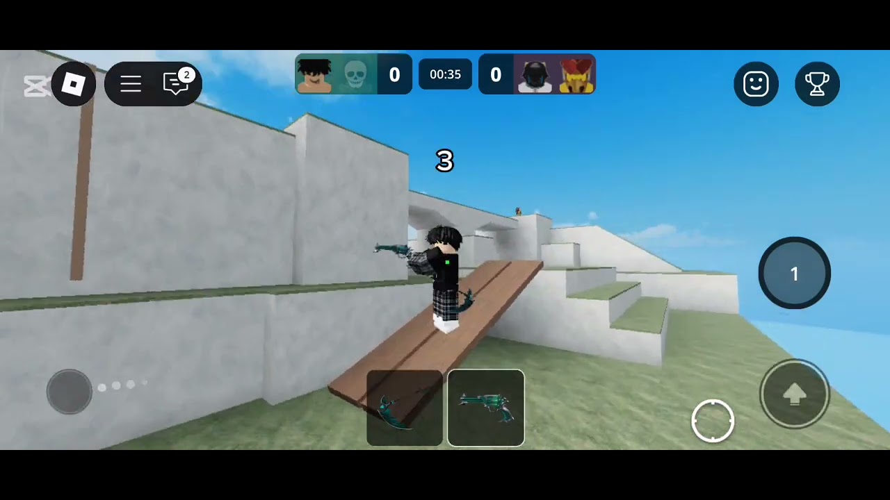 I got the gsg (green strife gun) in Mvsd Roblox! - YouTube