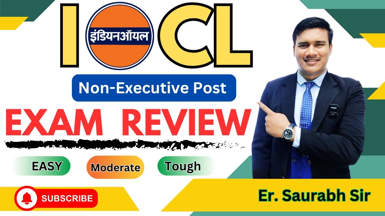 IOCL EXAM REVIEW 2024 | NON-EXECUTIVE POST | ALL POST EXAM REVIEW ...