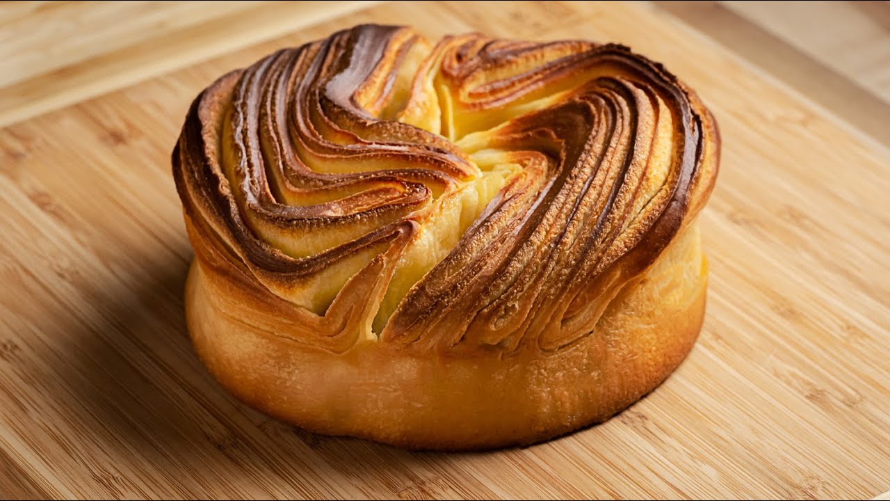 Croissant Loaf Bread Recipe | Crispy and Soft Thousands Layers - YouTube