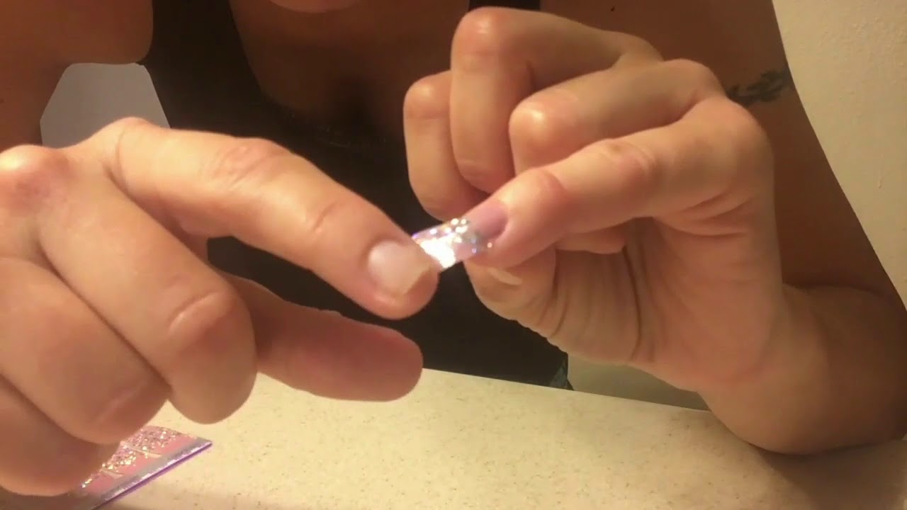 How to Apply Your Color Street Nail Strips - YouTube