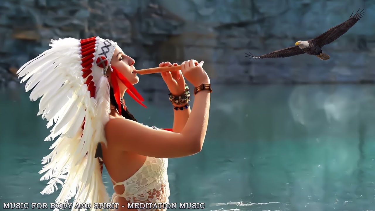 Heal your Soul 🦅 Native American Flute Music for Stress Relief , Sleep ...