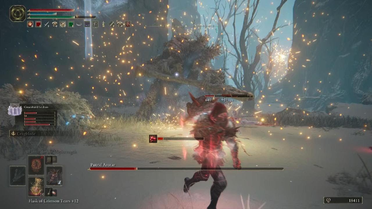 ELDEN RING RL1 run. Thorny Cracked Tear and Ruptured Crystal Tear - YouTube