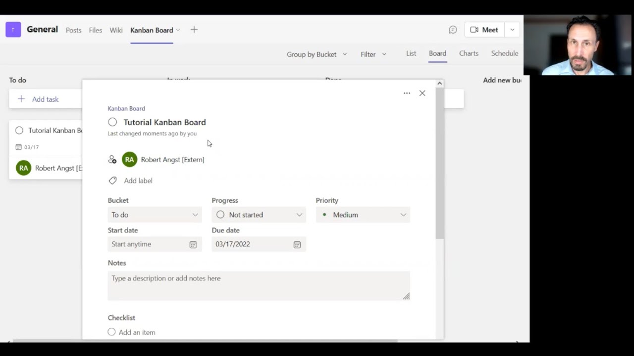 Kanban Board in MS Teams einrichten - YouTube