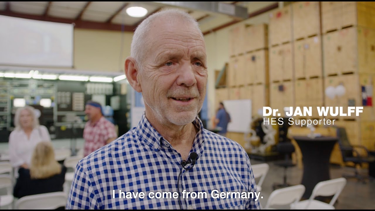 A talk with Jan Wulff, MD at the HES research and development center ...