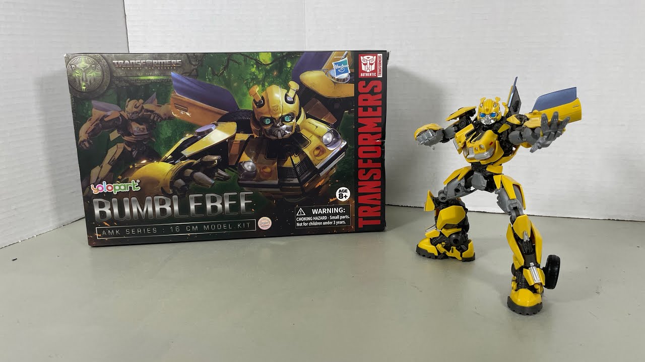 SAY ELLO TO MY LIL FREN Transformers ROTB Yolopark BUMBLEBEE Model Kit ...