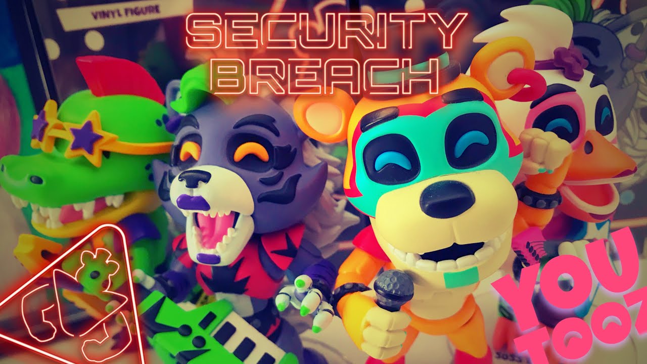 FNaF: Security Breach Youtooz Figures Review - YouTube