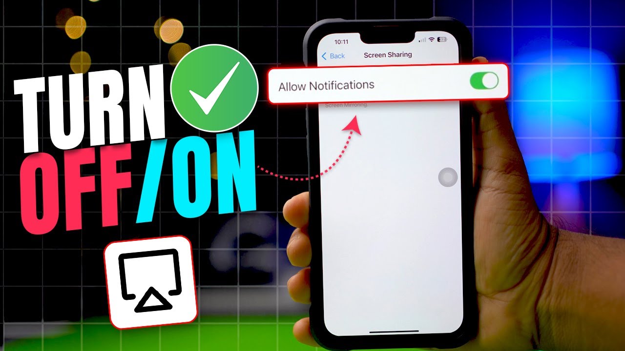 How to Turn On or Off Notifications While Sharing Screen on iPhone ...