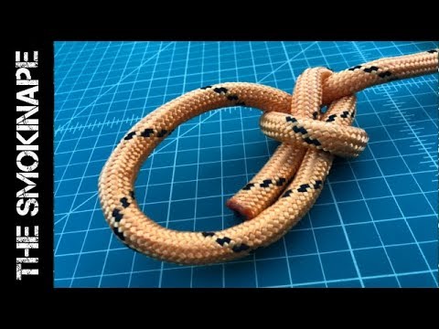 How to tie a Bowline and Double Bowline Knot - TheSmokinApe - YouTube