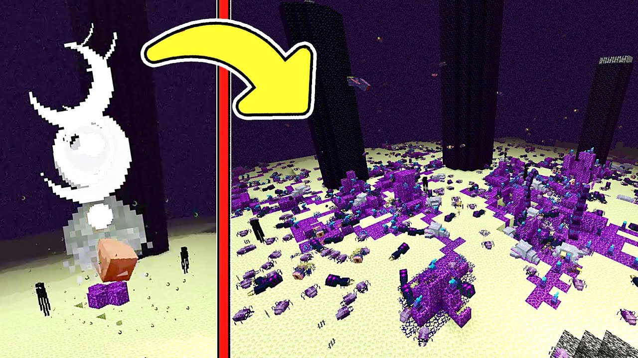 PARASITE METEOR INFECTS END - Infectum Mod Minecraft - YouTube