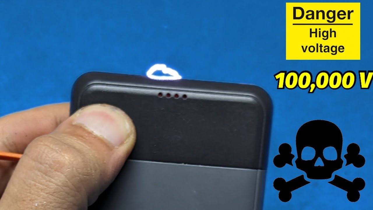 3.7v to 100kv | Homemade Taser Stun Gun - YouTube