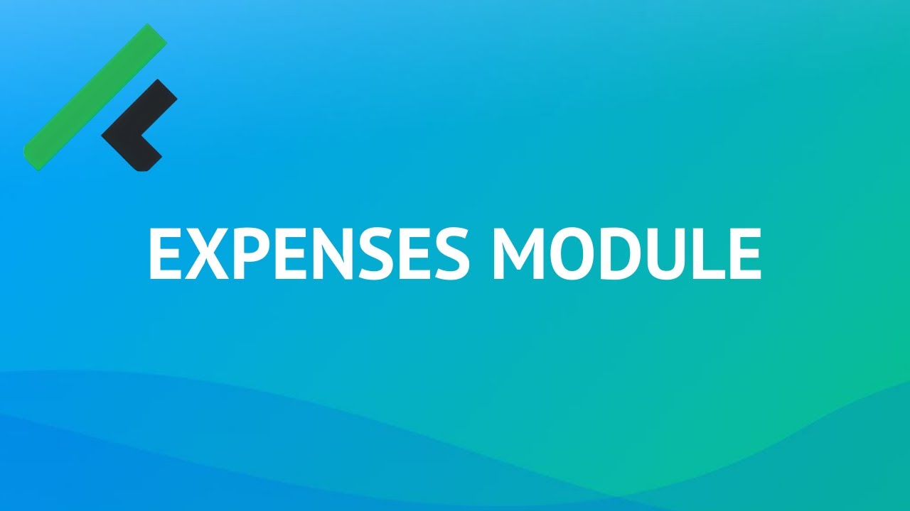 Expenses Module - YouTube