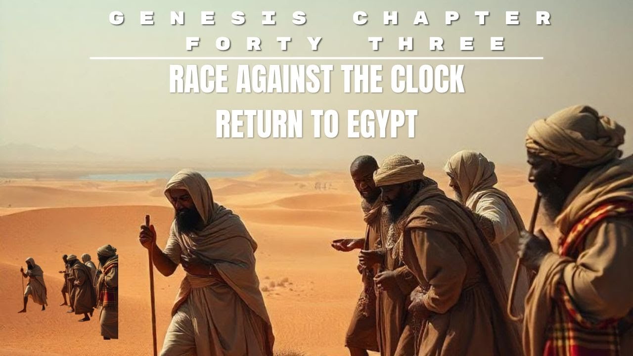 Genesis Chapter 43 Bible Study: Jacob's Family Returns to Egypt - YouTube