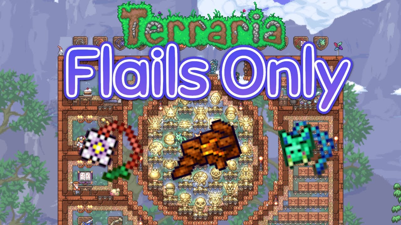 Can I beat Terraria Master Mode using only Flails - Part 3: The ...