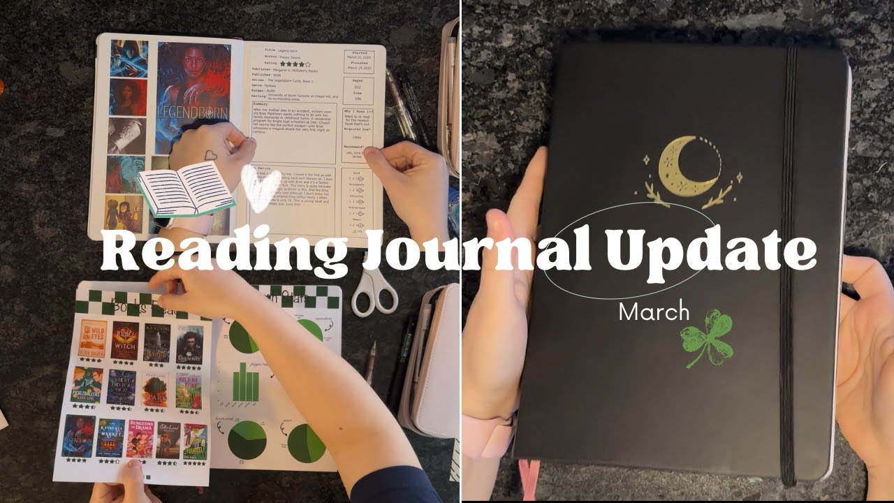Reading Journal March Update! - YouTube