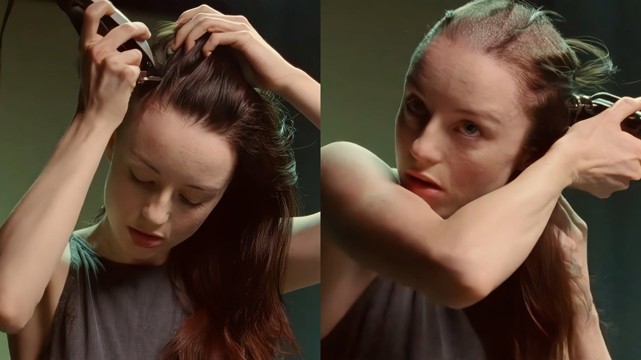 White Lie Self Head Shave (4K Remaster) - YouTube