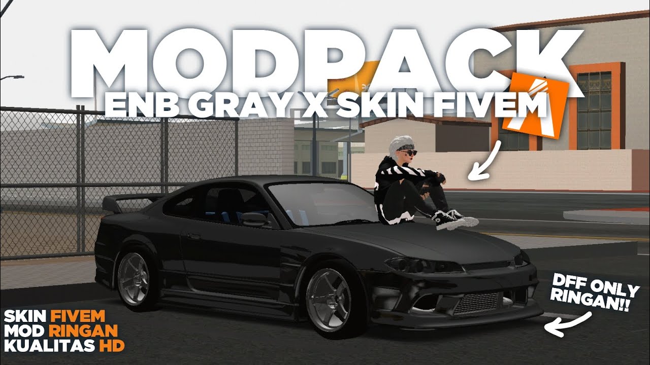 MODPACK ENB GRAY X SKIN FIVEM [ SUPPORT SAMP ] - YouTube