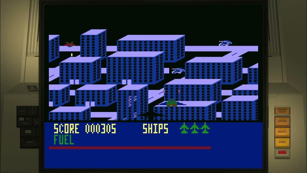 Nightraiders Nightraider Atari 8-Bit Emulated - YouTube