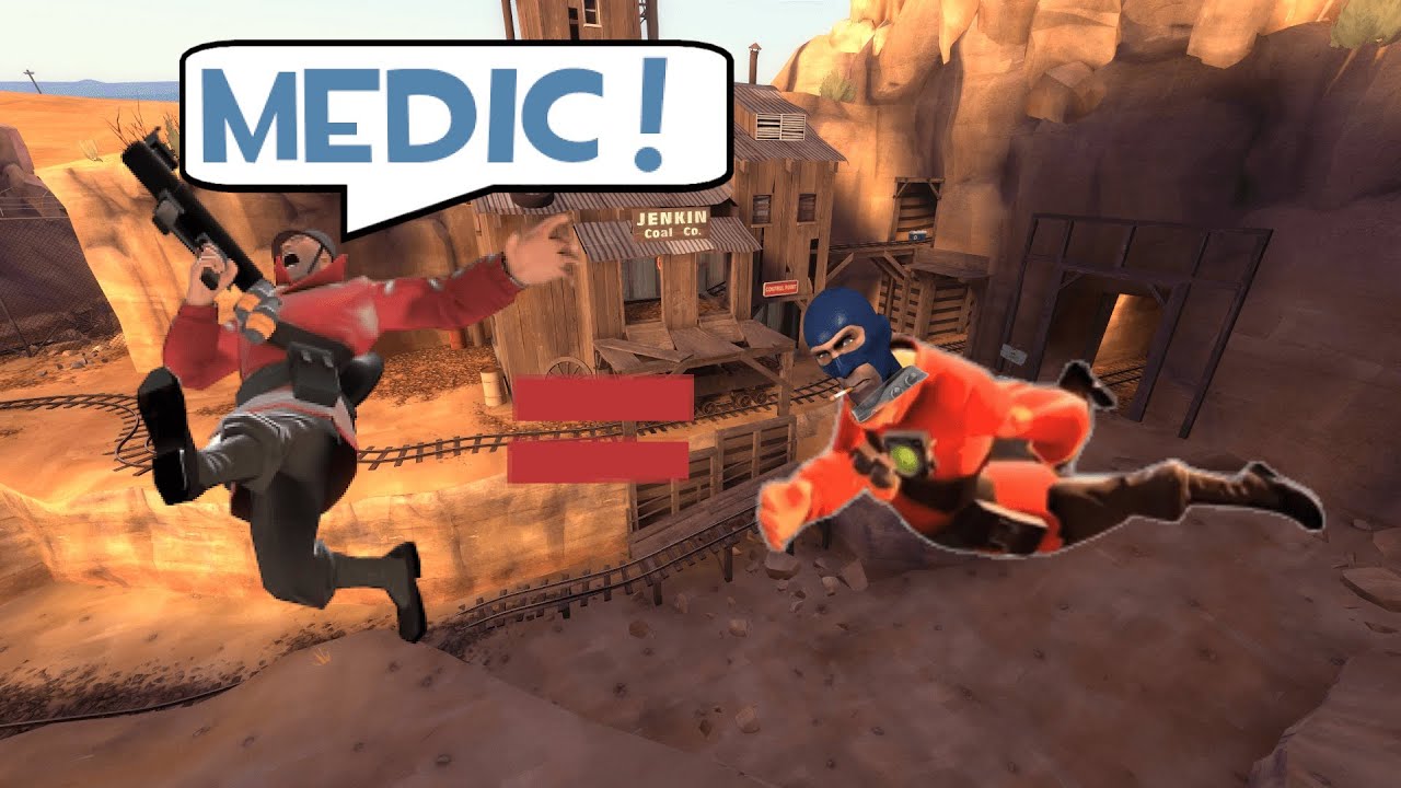 TF2: How to rocket jump using ENEMYS... and CRATER [Dustbowl] - YouTube
