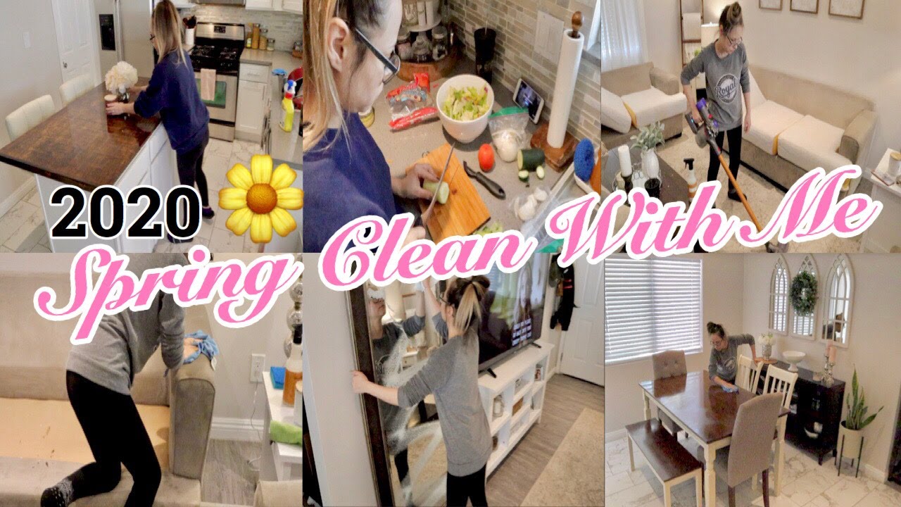 SPRING CLEAN WITH ME | KORIN ARAMBULA - YouTube