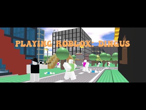 Playing Dingus!! yes that's the name of this game... (A Roblox Game ...