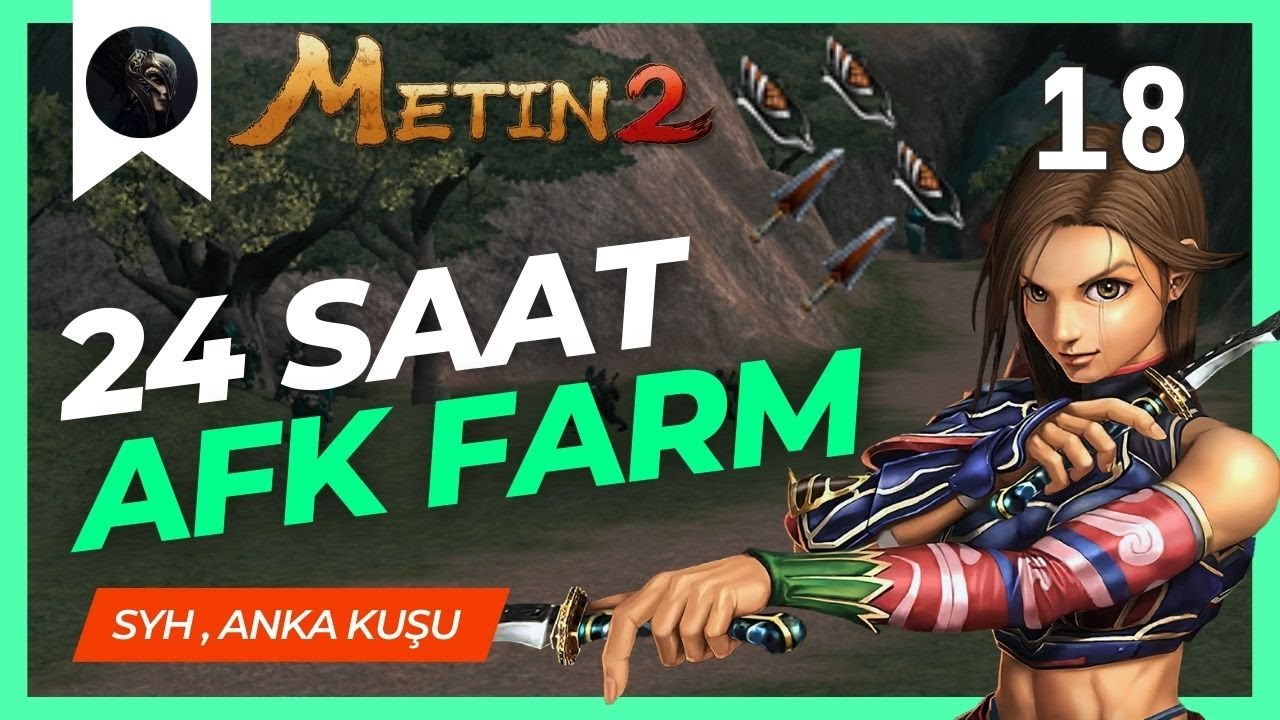 24 SAAT ANKA KUŞU ŞİŞ AFK FARMI | 30 GÜN YAĞMA PET SERİSİ | METİN2 TR [RUBY]Charon | BÖLÜM 18 ...