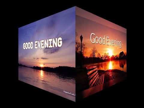 Good Evening Gif, Romantic Good Evening  Whatsapp Video, Pics, Wallpaper