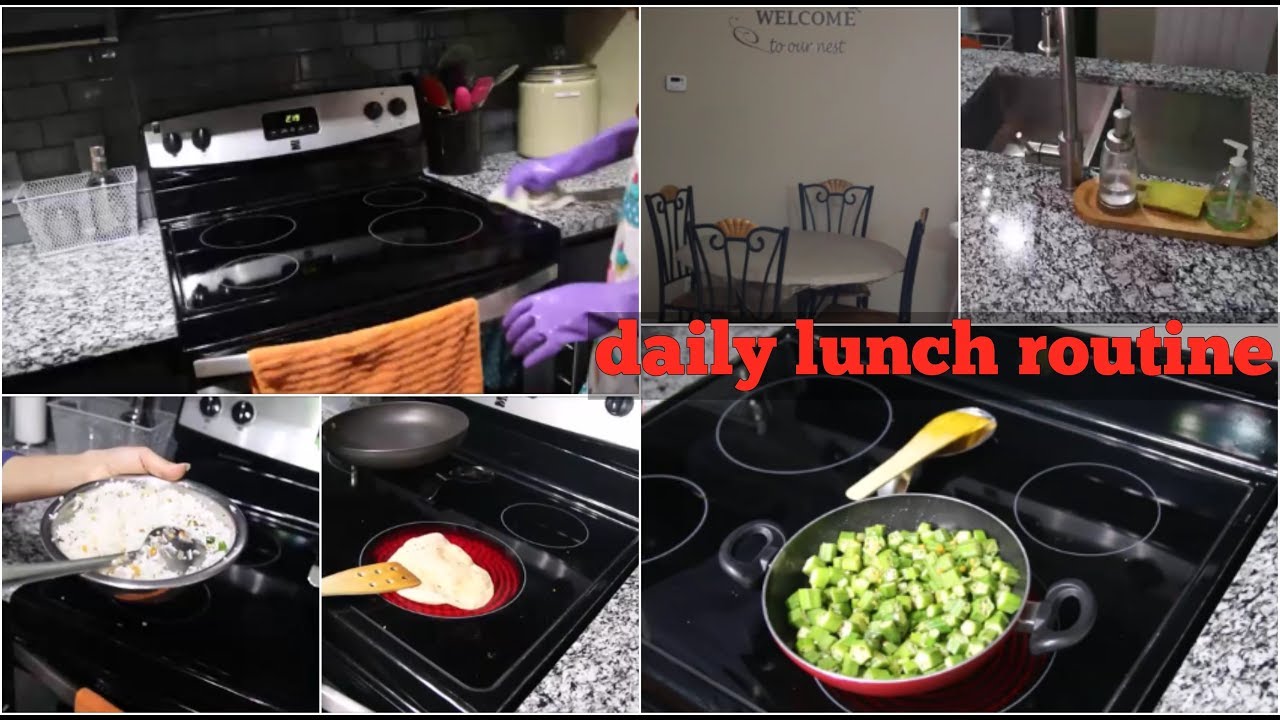 Daily Lunch Routine||Indian Lunch Routine 2017 - YouTube