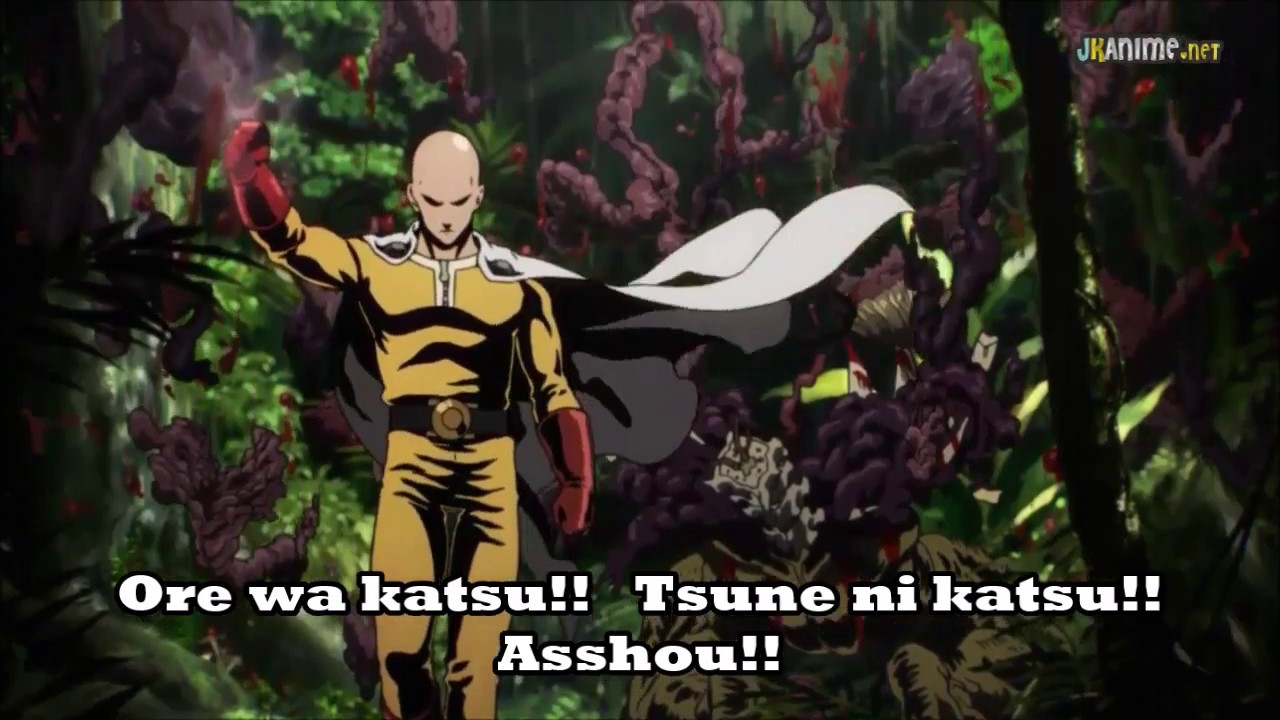 One Punch Man Opening Lyrics Romaji - YouTube