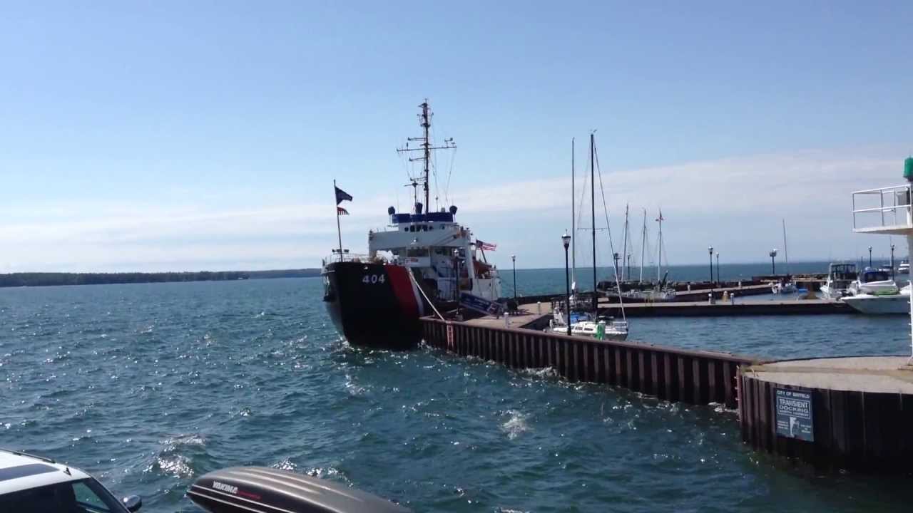 USCG Cutter "Sundew", at the dock in Bayfield, Wisconsin - YouTube