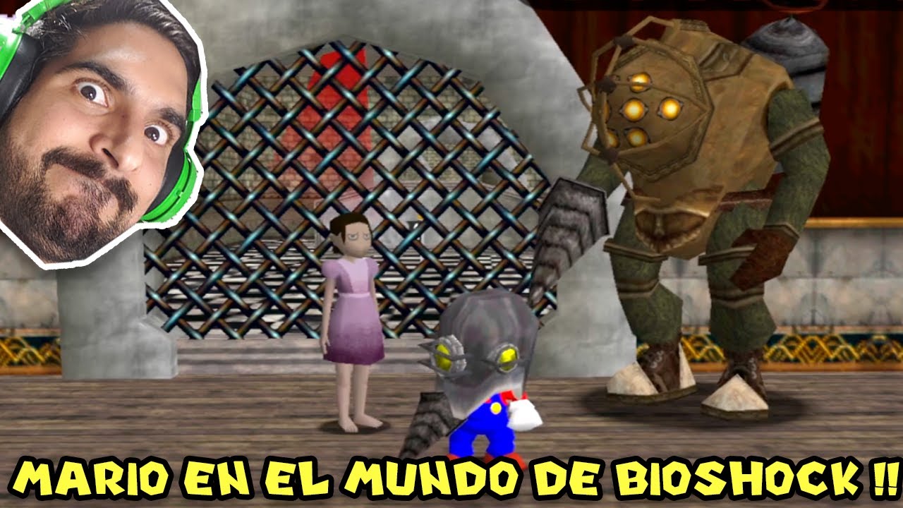 MARIO EN EL MUNDO DE BIOSHOCK !! - Mario 64 in The Multiverse con Pepe ...