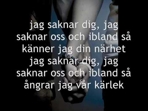 Dittin - Jag saknar dig - YouTube