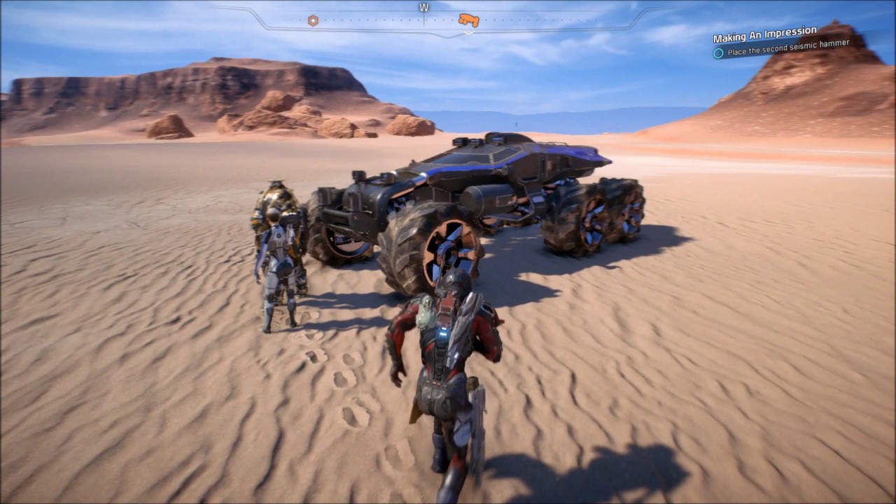 Mass Effect Andromeda Place Seismic Hammer on Eos - YouTube