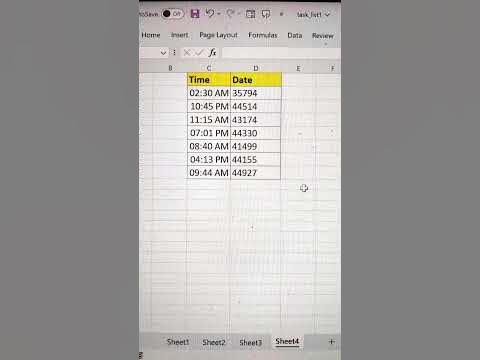 Format Incorrect Date And Time In Excel 🔥 | Custom Formatting Trick In Excel ‼️ #shorts # ...