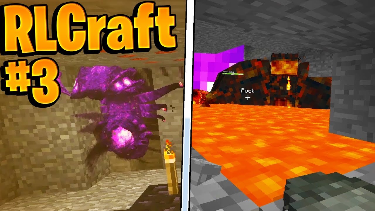 I CAN'T ESCAPE FROM THESE MOBS! (RLCraft Modpack Ep. 3) - YouTube