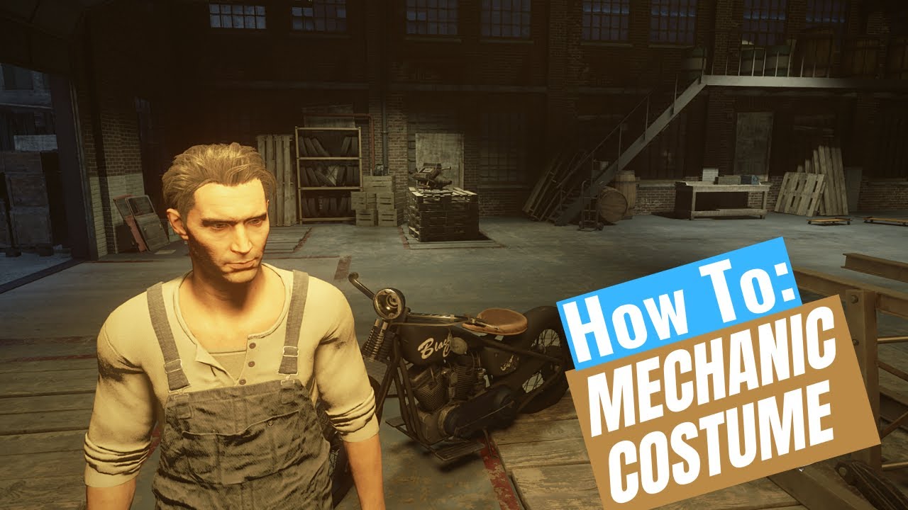 How To Unlock The Mechanic Outfit In Mafia Definitive Edition! - YouTube