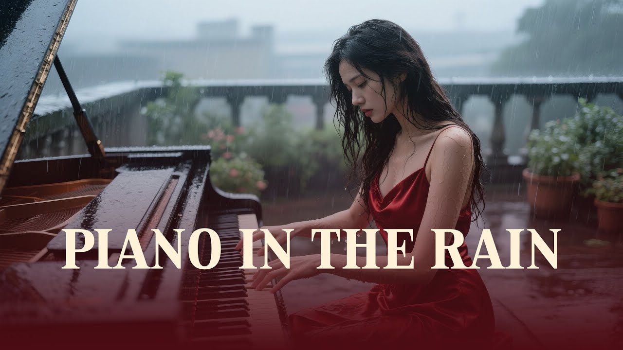 3 Hours loop | Piano in the Rain | Great For Sleep, Study, Relaxation ...