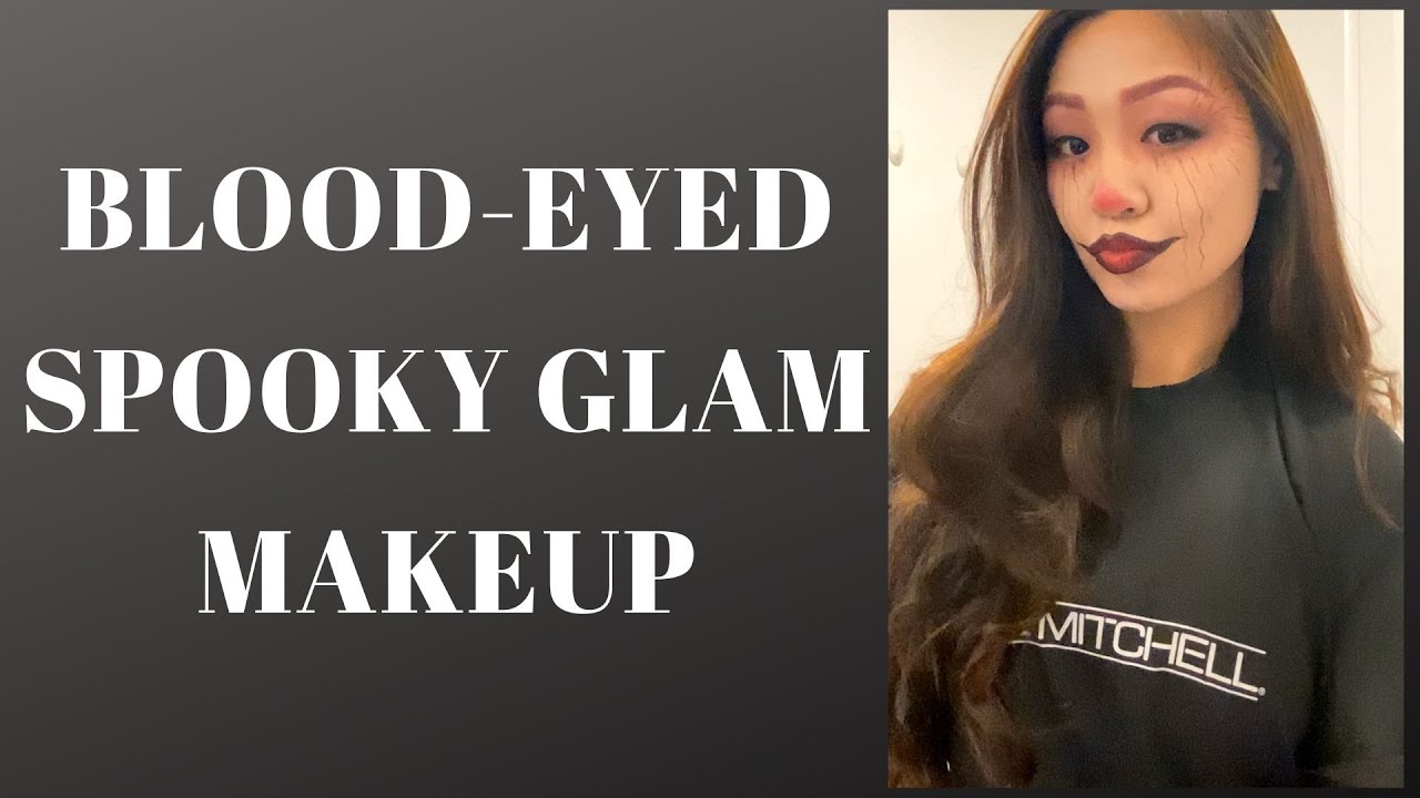 BLOOD-EYED MAKEUP TUTORIAL - YouTube