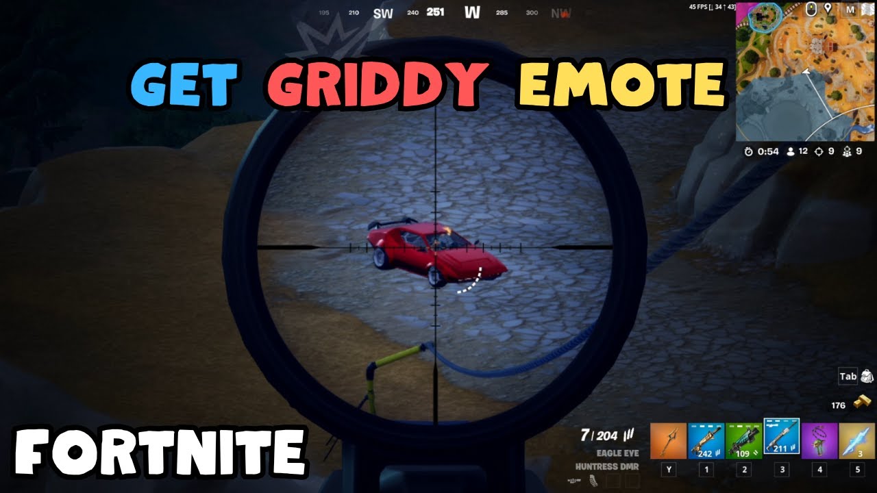Fortnite Battle Royale Gameplay with Get Griddy Emote: Intense Match ...