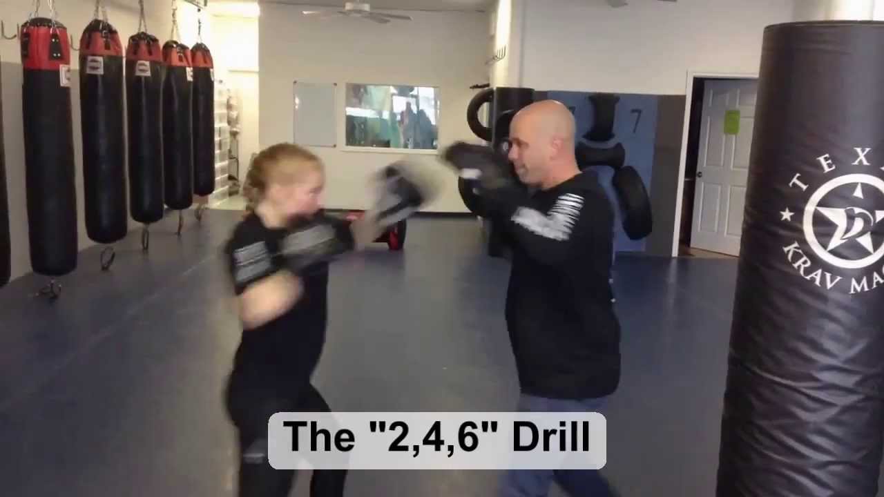 Basic Punching Combos of Texas Krav Maga - YouTube