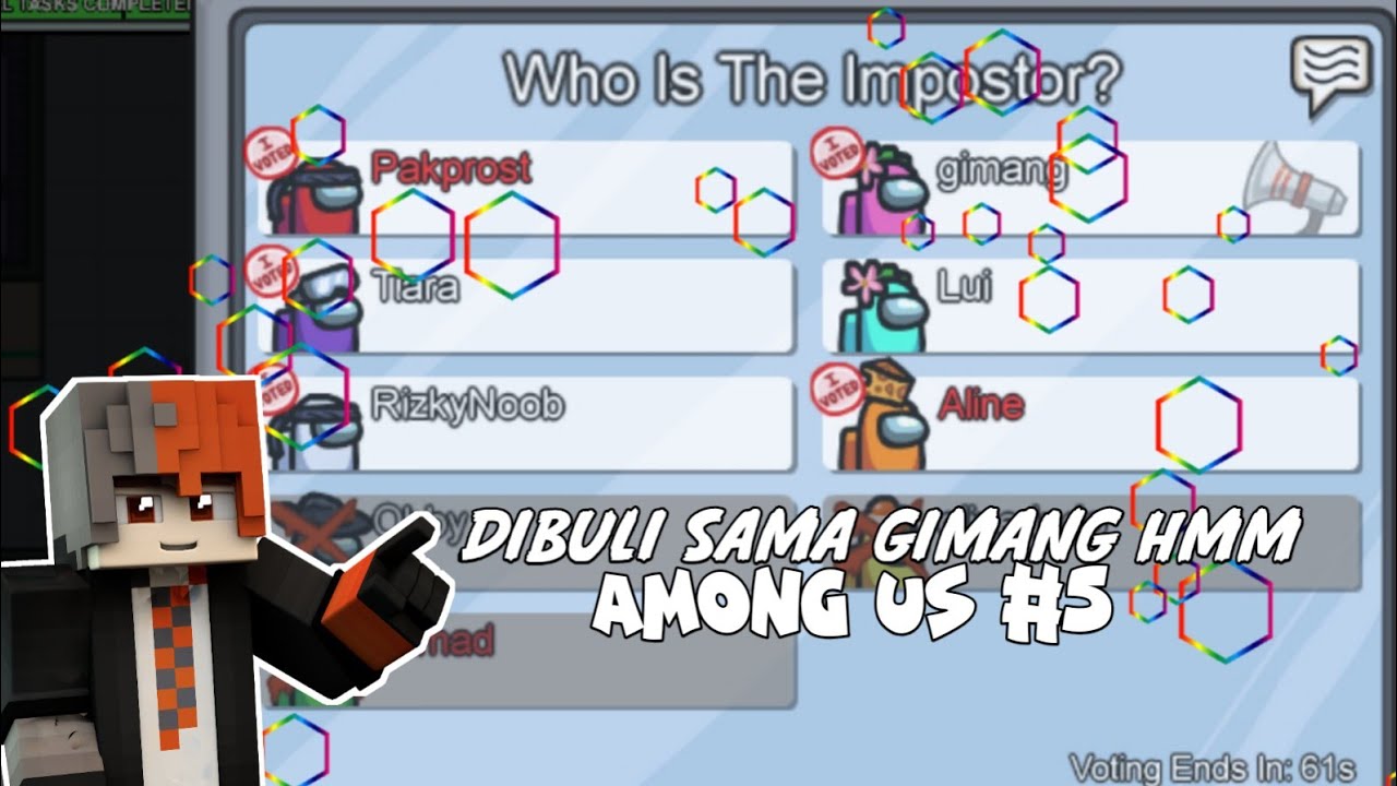{ AMONG US #5 } AKU DIBULI SAMA GIMANG HMM - YouTube