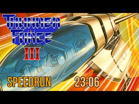 Thunder Force 3 Speedrun 23:06 Sega Mega Drive - YouTube