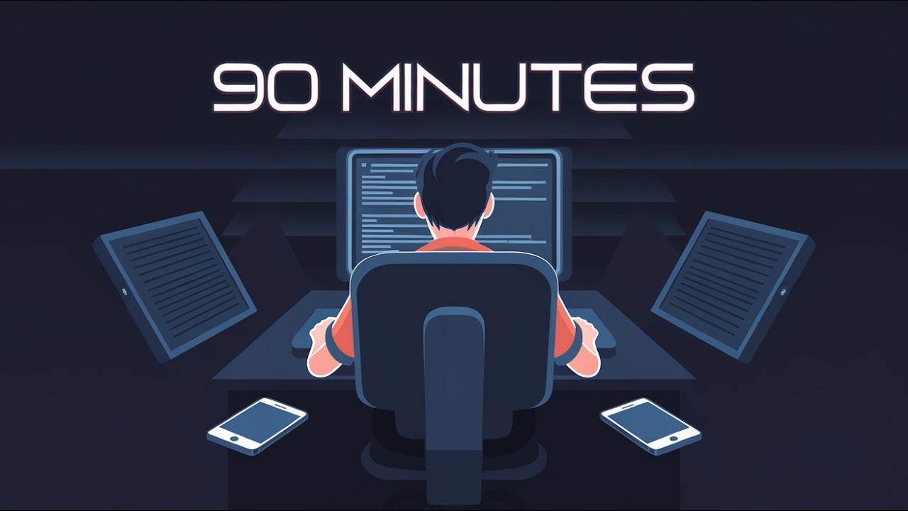 Your Work Will Be 188% More Productive In These 90 Minutes - YouTube